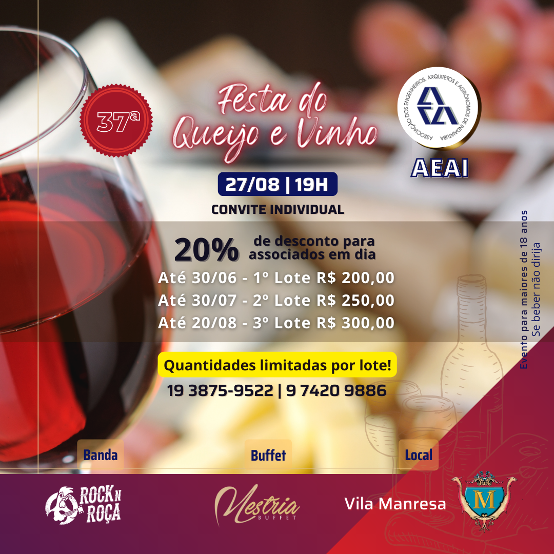 AEAI - Associação dos Engenheiros, Arquitetos e Agrônomos de Indaiatuba